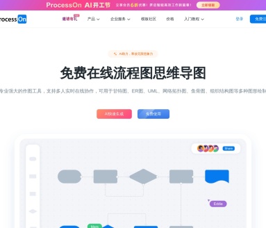 ProcessOn：AI加持的在线思维导图与流程图神器 | LBB.AI Toolbox (Link, Build, Beyond)