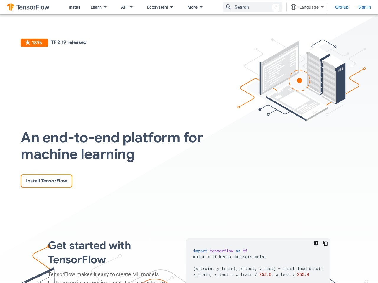 TensorFlow：谷歌开源的机器学习与人工智能平台 | LBB.AI Toolbox (Link, Build, Beyond)
