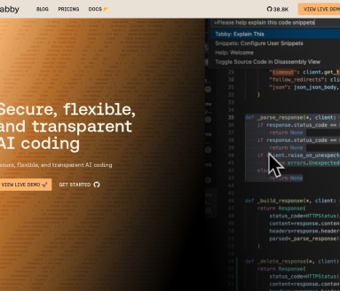 Tabby：自托管的开源AI编程助手，助力开发者高效编码 | LBB.AI Toolbox (Link, Build, Beyond)