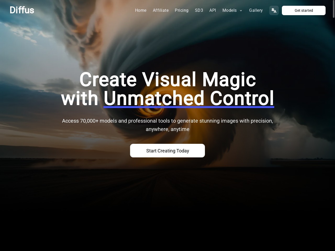 Graviti Diffus：零基础在线体验Stable Diffusion的AI图像生成平台 | LBB.AI Toolbox (Link, Build, Beyond)
