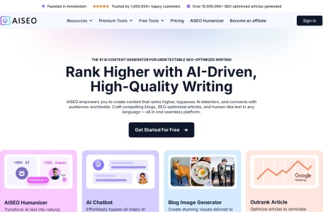 AISEO: AI-Powered SEO Content Creation Platform | LBB.AI Toolbox (Link, Build, Beyond)