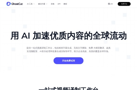 GhostCut: AI-Powered One-Stop Video Localization Platform | LBB.AI Toolbox (Link, Build, Beyond)