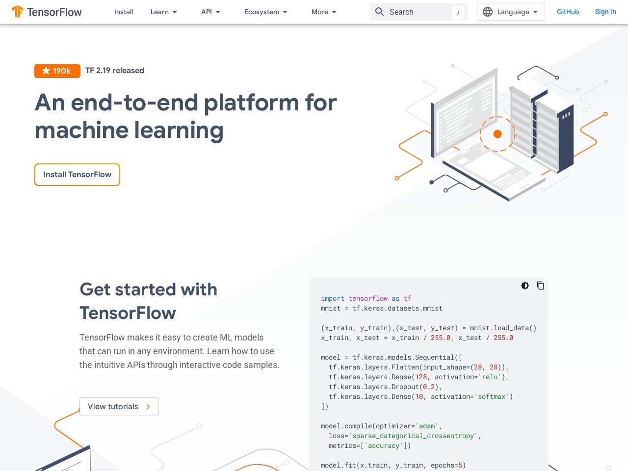 TensorFlow: Google's Open-Source Machine Learning and AI Library | LBB.AI Toolbox (Link, Build ...
