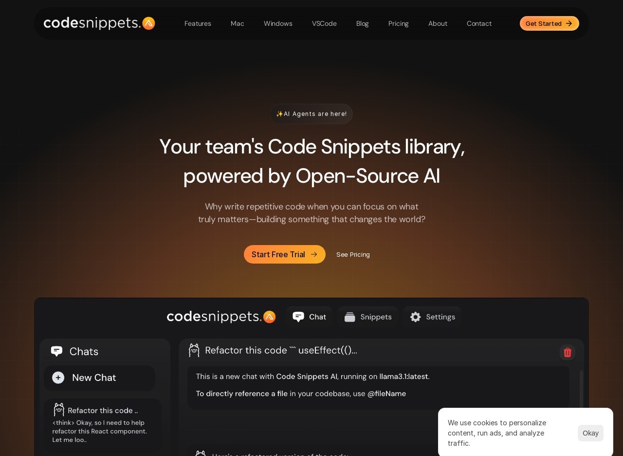 Code Snippets AI: AI-Powered Code Generation, Completion, Analysis ...