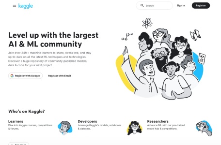 Kaggle: The World's Leading Machine Learning and Data Science Community | LBB.AI Toolbox (Link ...